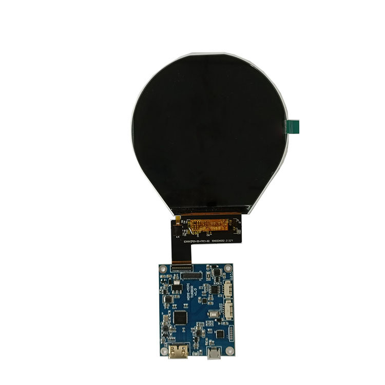 3.4 Inch 800*800 IPS Round TFT LCD Display Capacitive Touch Panel ...